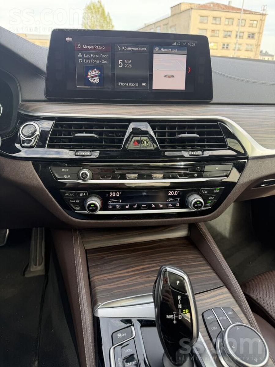 Balts BMW 540 2017 Rīga, ar dzinēja tilpumu 3.00 L un nobraukumu 155 tūkst. km par 28900 €, foto 11 vietnē AUTOMOTO.COM.LV