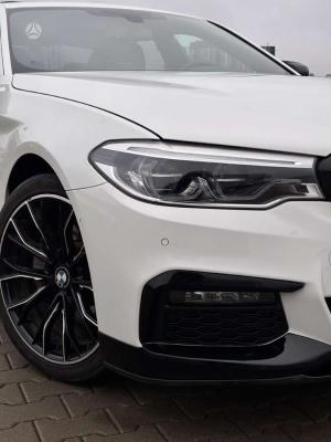 White BMW 540 2018 in Vilnius, with an engine capacity of 3.00 L and mileage of 140 thousand km for 28500 €, photo 11 on AUTOMOTO.COM.LV