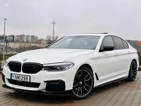 Balts BMW 540 2018 Viļņa, ar dzinēja tilpumu 3.00 L un nobraukumu 140 tūkst. km par 26900 €, foto 2 vietnē AUTOMOTO.COM.LV