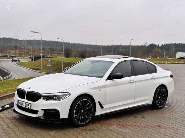 Balts BMW 540 2018 Viļņa, ar dzinēja tilpumu 3.00 L un nobraukumu 140 tūkst. km par 26900 €, foto 8 vietnē AUTOMOTO.COM.LV