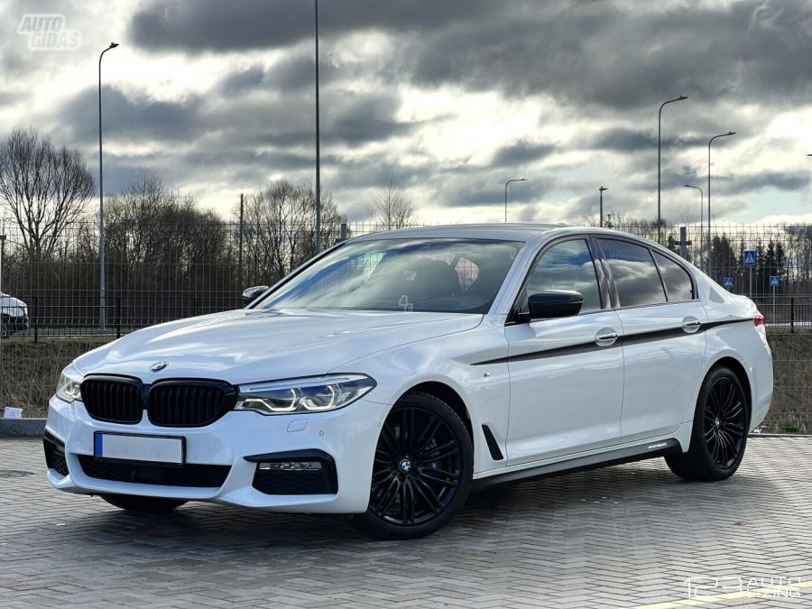 White BMW 540 2018 in Taurage, with an engine capacity of 3.00 L and mileage of 247 thousand km for 25999 €, photo 1 on AUTOMOTO.COM.LV
