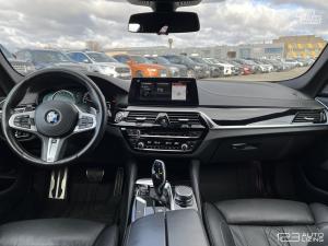 White BMW 540 2018 in Taurage, with an engine capacity of 3.00 L and mileage of 247 thousand km for 25999 €, photo 18 on AUTOMOTO.COM.LV