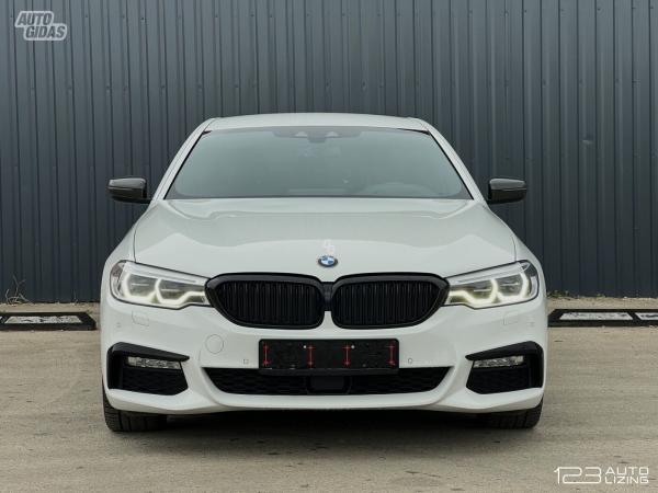 White BMW 540 2018 in Taurage, with an engine capacity of 3.00 L and mileage of 247 thousand km for 22990 €, photo 5 on AUTOMOTO.COM.LV