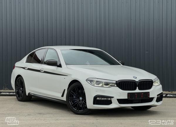 White BMW 540 2018 in Taurage, with an engine capacity of 3.00 L and mileage of 247 thousand km for 22990 €, photo 6 on AUTOMOTO.COM.LV