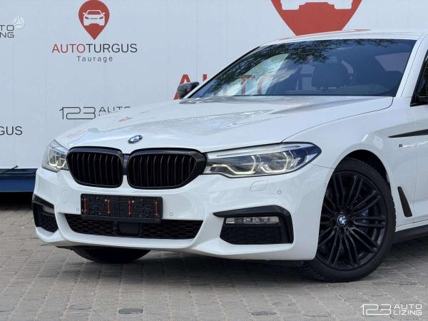White BMW 540 2018 in Taurage, with an engine capacity of 3.00 L and mileage of 247 thousand km for 21990 €, photo 2 on AUTOMOTO.COM.LV