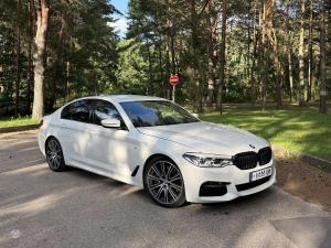 White BMW 540 2018 in Kaunas, with an engine capacity of 2.99 L and mileage of 169 thousand km for 28500 €, photo  on AUTOMOTO.COM.LV