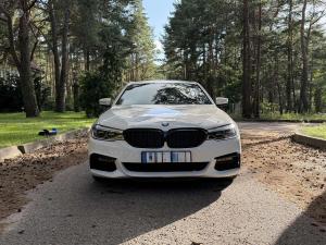 White BMW 540 2018 in Kaunas, with an engine capacity of 2.99 L and mileage of 169 thousand km for 28500 €, photo 5 on AUTOMOTO.COM.LV