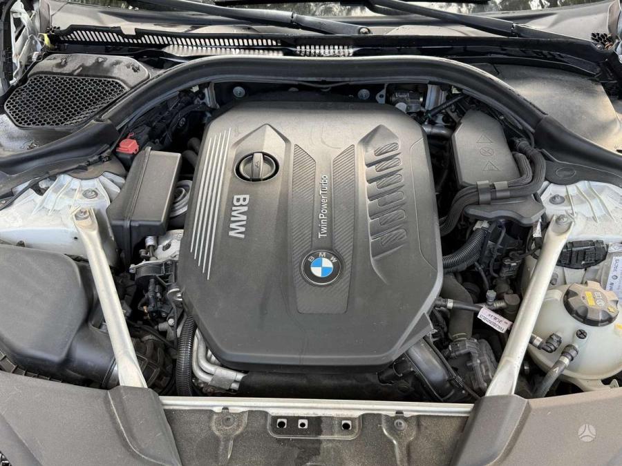 White BMW 540 2018 in Kaunas, with an engine capacity of 2.99 L and mileage of 169 thousand km for 28500 €, photo 20 on AUTOMOTO.COM.LV
