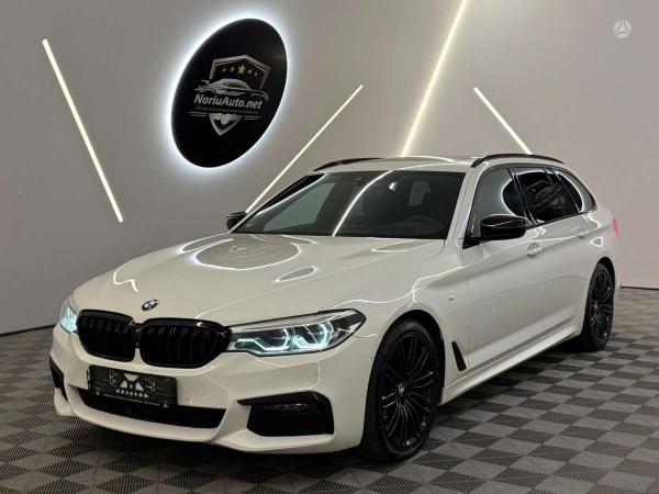 White BMW 540 2018 in Marijampole, with an engine capacity of 2.99 L and mileage of 261 thousand km for 23999 €, photo 7 on AUTOMOTO.COM.LV
