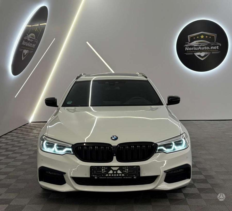 White BMW 540 2018 in Marijampole, with an engine capacity of 2.99 L and mileage of 261 thousand km for 23999 €, photo 10 on AUTOMOTO.COM.LV