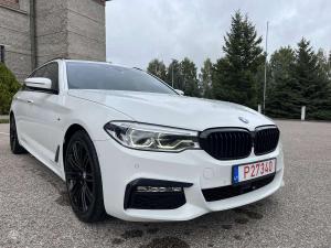 White BMW 540 2018 in Alytus, with an engine capacity of 3.00 L and mileage of 290 thousand km for 18950 €, photo 4 on AUTOMOTO.COM.LV
