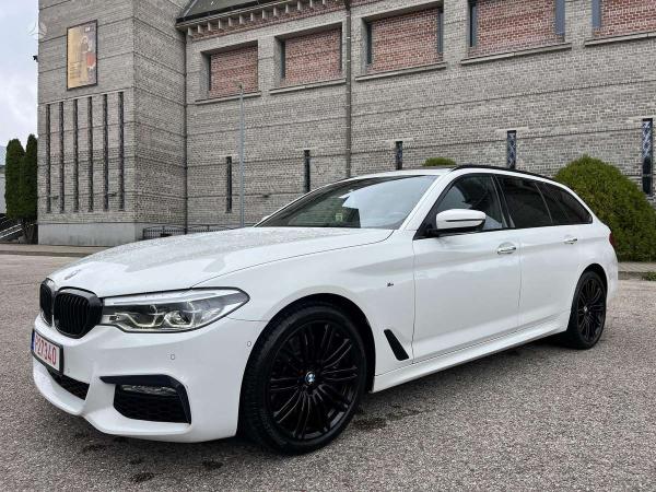 White BMW 540 2018 in Alytus, with an engine capacity of 3.00 L and mileage of 290 thousand km for 18950 €, photo 11 on AUTOMOTO.COM.LV