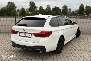 White BMW 540 2018 in Jelgava, with an engine capacity of 3.00 L and mileage of 0 thousand km for 19900 €, photo 5 on AUTOMOTO.COM.LV