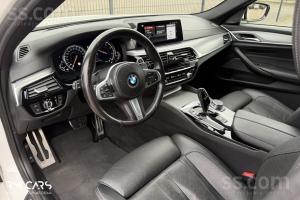 White BMW 540 2018 in Jelgava, with an engine capacity of 3.00 L and mileage of 0 thousand km for 19900 €, photo 10 on AUTOMOTO.COM.LV