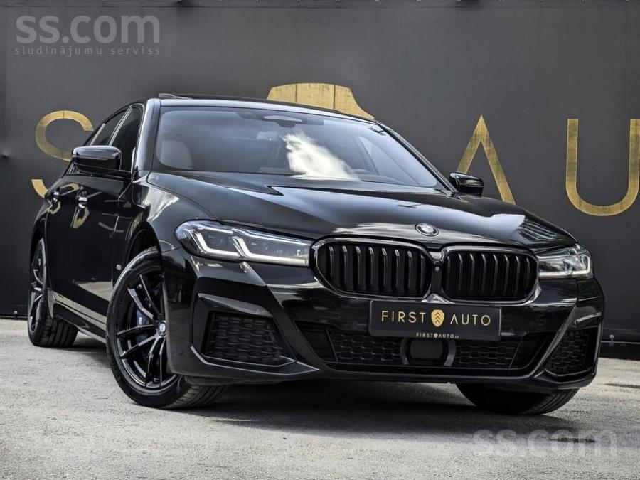 Melns BMW 545 2021 Tukums, ar dzinēja tilpumu 3.00 L un nobraukumu 124 tūkst. km par 44990 €, foto 1 vietnē AUTOMOTO.COM.LV