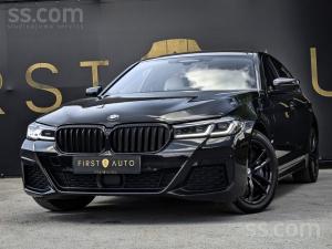 Melns BMW 545 2021 Tukums, ar dzinēja tilpumu 3.00 L un nobraukumu 124 tūkst. km par 44990 €, foto 3 vietnē AUTOMOTO.COM.LV