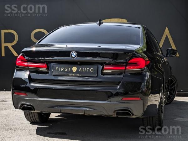 Melns BMW 545 2021 Tukums, ar dzinēja tilpumu 3.00 L un nobraukumu 124 tūkst. km par 44990 €, foto 4 vietnē AUTOMOTO.COM.LV