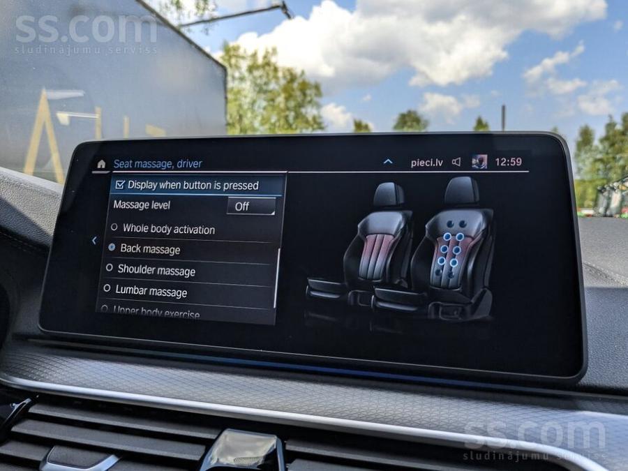 Melns BMW 545 2021 Tukums, ar dzinēja tilpumu 3.00 L un nobraukumu 124 tūkst. km par 44990 €, foto 22 vietnē AUTOMOTO.COM.LV