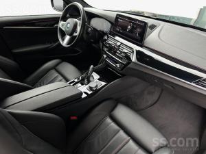 Черный БМВ 545 2022 в Рига, объемом двигателя 3.00 л и пробегом 75 тыс. км за 43490 €, фото 6 на AUTOMOTO.COM.LV
