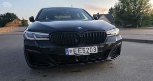 Черный БМВ 545 2023 в Каунас, объемом двигателя 3.00 л и пробегом 173 тыс. км за 38000 €, фото 11 на AUTOMOTO.COM.LV