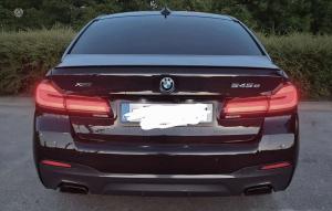 Melns BMW 545 2023 Kauņa, ar dzinēja tilpumu 3.00 L un nobraukumu 177 tūkst. km par 33500 €, foto 4 vietnē AUTOMOTO.COM.LV