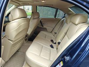 Blue BMW 545 2003 in Vilnius, with an engine capacity of 4.40 L and mileage of 237 thousand km for 3600 €, photo 13 on AUTOMOTO.COM.LV