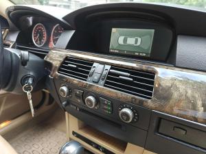 Blue BMW 545 2003 in Vilnius, with an engine capacity of 4.40 L and mileage of 237 thousand km for 3600 €, photo 21 on AUTOMOTO.COM.LV