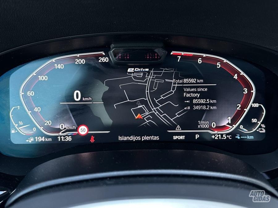 Zils BMW 545 2022 Kauņa, ar dzinēja tilpumu 3.00 L un nobraukumu 86 tūkst. km par 43771 €, foto 24 vietnē AUTOMOTO.COM.LV