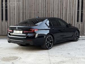 Blue BMW 545 2022 in Riga, with an engine capacity of 3.00 L and mileage of 69 thousand km for 45000 €, photo 6 on AUTOMOTO.COM.LV