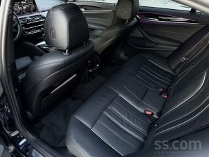 Blue BMW 545 2022 in Riga, with an engine capacity of 3.00 L and mileage of 69 thousand km for 45000 €, photo 15 on AUTOMOTO.COM.LV