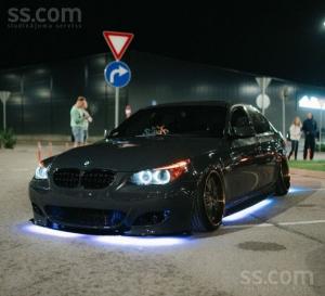 Pelēks BMW 545 2004 Rīga, ar dzinēja tilpumu 4.40 L un nobraukumu 210 tūkst. km par 12500 €, foto 7 vietnē AUTOMOTO.COM.LV