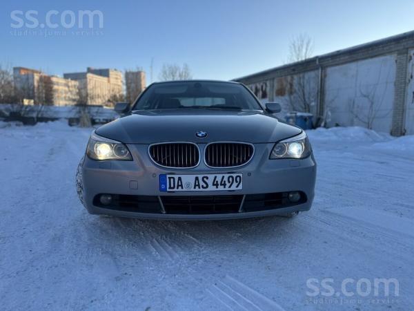 Pelēks BMW 545 2005 Rīga, ar dzinēja tilpumu 4.40 L un nobraukumu 265 tūkst. km par 6250 €, foto 8 vietnē AUTOMOTO.COM.LV