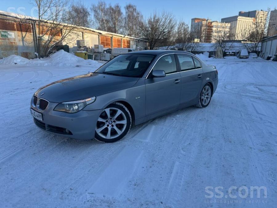 Pelēks BMW 545 2005 Rīga, ar dzinēja tilpumu 4.40 L un nobraukumu 265 tūkst. km par 4450 €, foto 1 vietnē AUTOMOTO.COM.LV