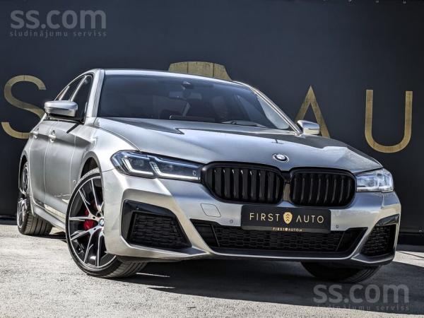 Pelēks BMW 545 2021 Tukums, ar dzinēja tilpumu 3.00 L un nobraukumu 155 tūkst. km par 41990 €, foto 1 vietnē AUTOMOTO.COM.LV