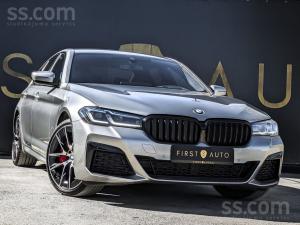 Grey BMW 545 2021 in Tukums, with an engine capacity of 3.00 L and mileage of 155 thousand km for 41990 €, photo  on AUTOMOTO.COM.LV