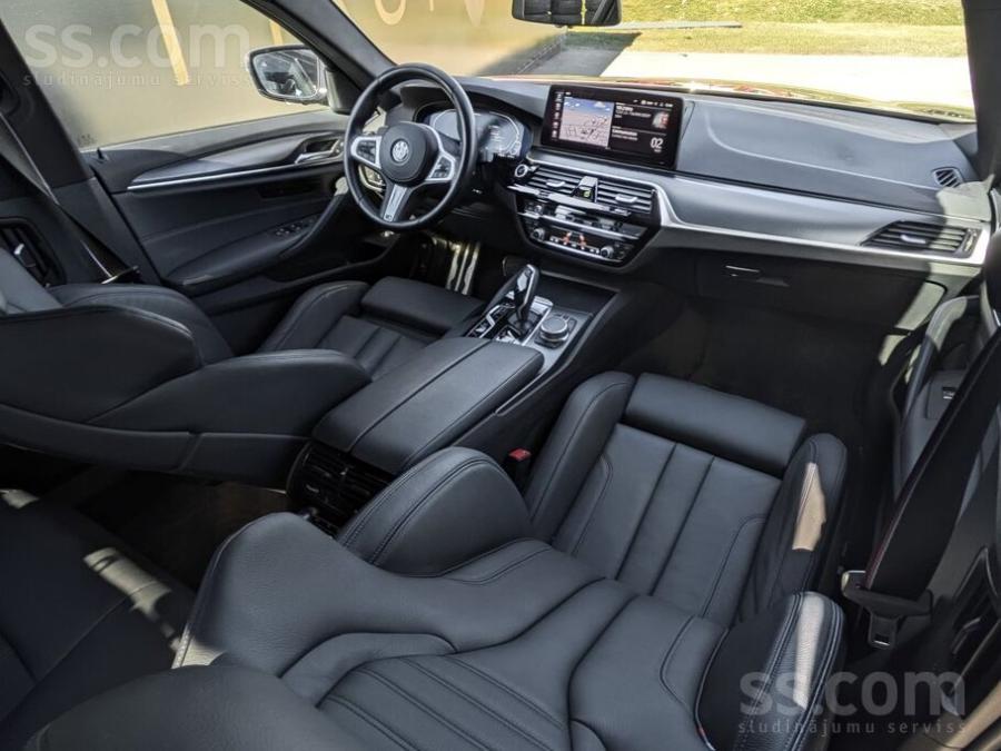Серый БМВ 545 2021 в Тукумс, объемом двигателя 3.00 л и пробегом 155 тыс. км за 41990 €, фото 6 на AUTOMOTO.COM.LV