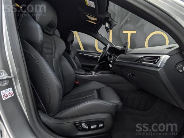 Pelēks BMW 545 2021 Tukums, ar dzinēja tilpumu 3.00 L un nobraukumu 155 tūkst. km par 41990 €, foto 7 vietnē AUTOMOTO.COM.LV