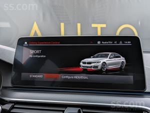 Серый БМВ 545 2021 в Тукумс, объемом двигателя 3.00 л и пробегом 155 тыс. км за 41990 €, фото 28 на AUTOMOTO.COM.LV