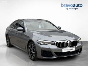 Grey BMW 545 2021 in Kaunas, with an engine capacity of 3.00 L and mileage of 130 thousand km for 34771 €, photo 8 on AUTOMOTO.COM.LV