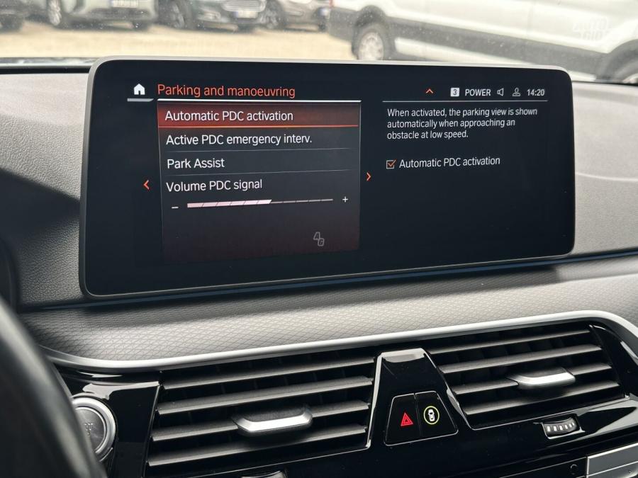 Grey BMW 545 2021 in Kaunas, with an engine capacity of 3.00 L and mileage of 130 thousand km for 34771 €, photo 27 on AUTOMOTO.COM.LV