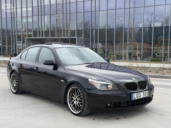 Black BMW 550 2007 in Vilnius, with an engine capacity of 4.80 L and mileage of 318 thousand km for 4950 €, photo 2 on AUTOMOTO.COM.LV
