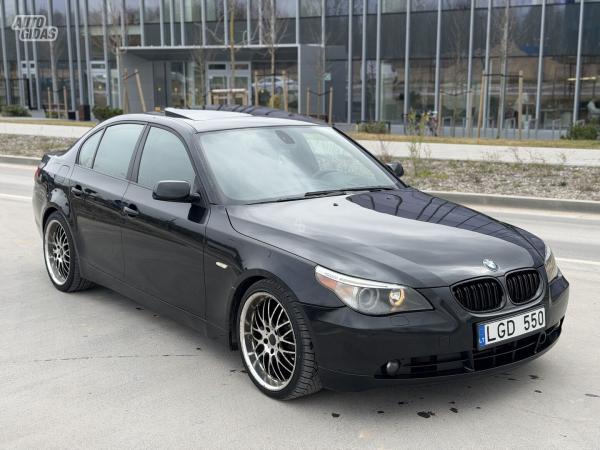 Black BMW 550 2007 in Vilnius, with an engine capacity of 4.80 L and mileage of 318 thousand km for 4950 €, photo 3 on AUTOMOTO.COM.LV