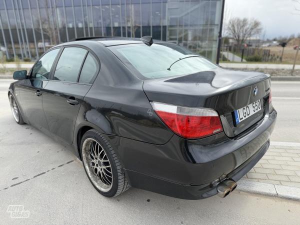 Black BMW 550 2007 in Vilnius, with an engine capacity of 4.80 L and mileage of 318 thousand km for 4950 €, photo 9 on AUTOMOTO.COM.LV