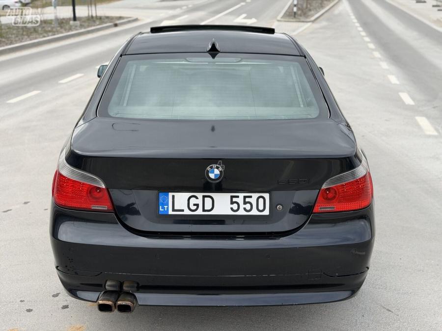 Melns BMW 550 2007 Viļņa, ar dzinēja tilpumu 4.80 L un nobraukumu 318 tūkst. km par 4950 €, foto 14 vietnē AUTOMOTO.COM.LV