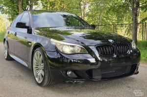 Black BMW 550 2008 in Radviliskis, with an engine capacity of 4.80 L and mileage of 242 thousand km for 7600 €, photo 3 on AUTOMOTO.COM.LV