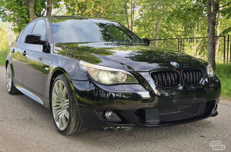 Black BMW 550 2008 in Radviliskis, with an engine capacity of 4.80 L and mileage of 242 thousand km for 7600 €, photo 3 on AUTOMOTO.COM.LV
