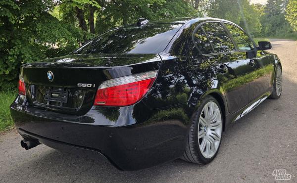 Melns BMW 550 2008 Radviliškis, ar dzinēja tilpumu 4.80 L un nobraukumu 242 tūkst. km par 7600 €, foto 6 vietnē AUTOMOTO.COM.LV