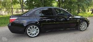 Black BMW 550 2008 in Radviliskis, with an engine capacity of 4.80 L and mileage of 242 thousand km for 7600 €, photo 10 on AUTOMOTO.COM.LV