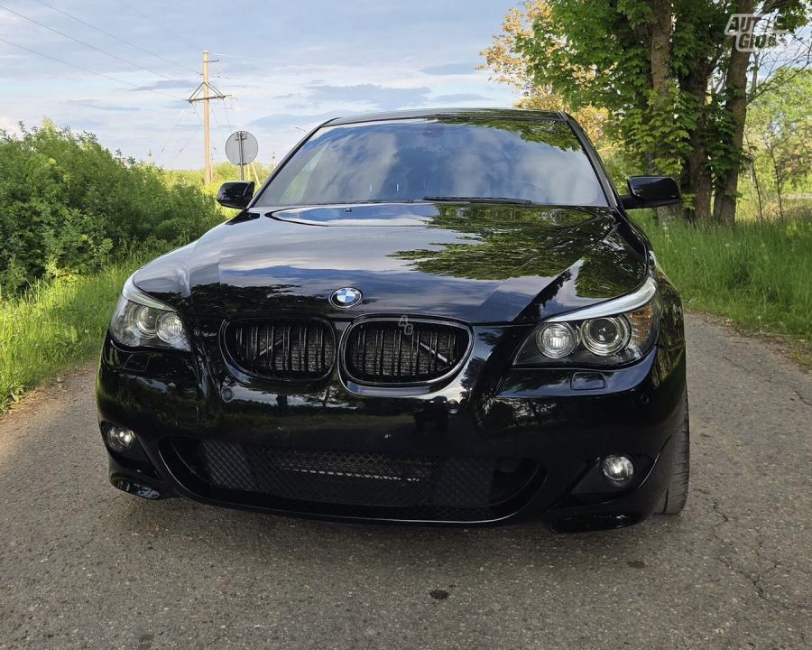 Black BMW 550 2008 in Radviliskis, with an engine capacity of 4.80 L and mileage of 242 thousand km for 7600 €, photo 12 on AUTOMOTO.COM.LV