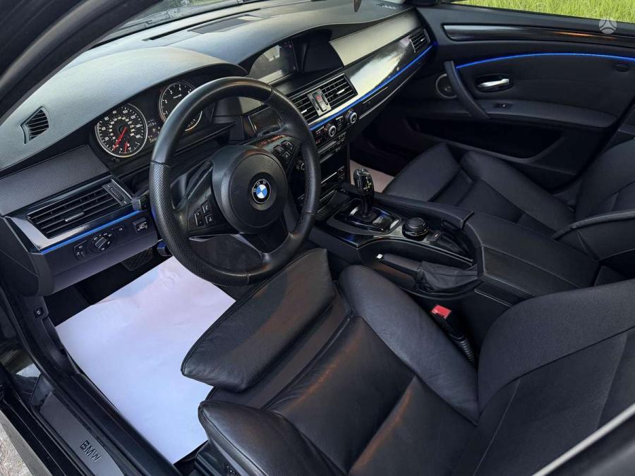 Melns BMW 550 2008 Viļņa, ar dzinēja tilpumu 4.80 L un nobraukumu 215 tūkst. km par 7899 €, foto 26 vietnē AUTOMOTO.COM.LV